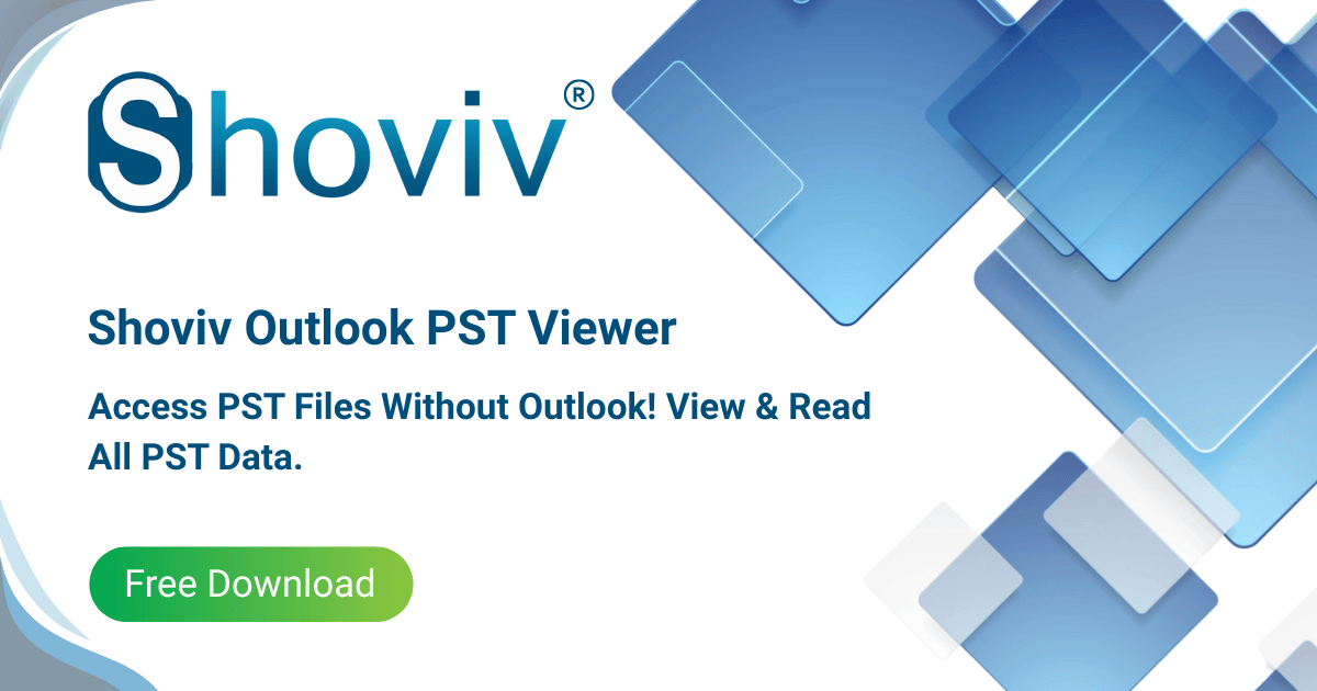 Free Outlook PST Viewer Tool - View PST file Freely