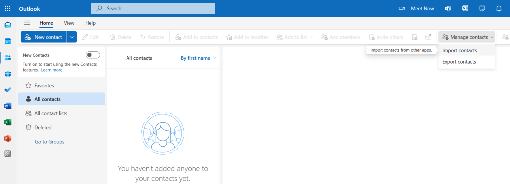 Import or Export Contacts in Any Outlook - A Quick Walkthrough